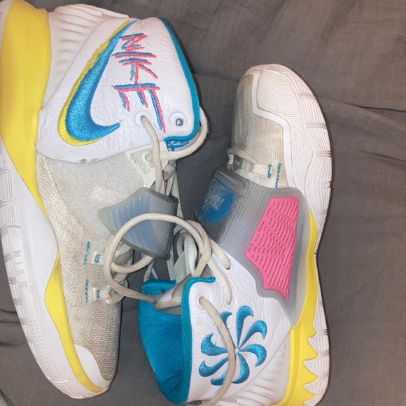 Shoes | Nike Kyrie 6 Neon Graffiti | Poshmark